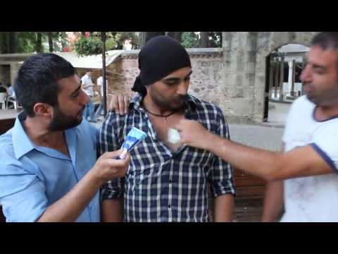 Hayri meşhur kardeşler KAMERA ARKASI tokat sahnesi