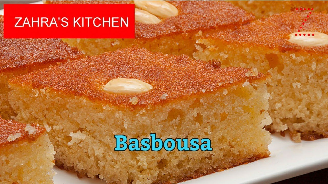 Easy Basbousa Recipe#Middle Eastern Dessert Basbousa#Eggless Basbousa ...