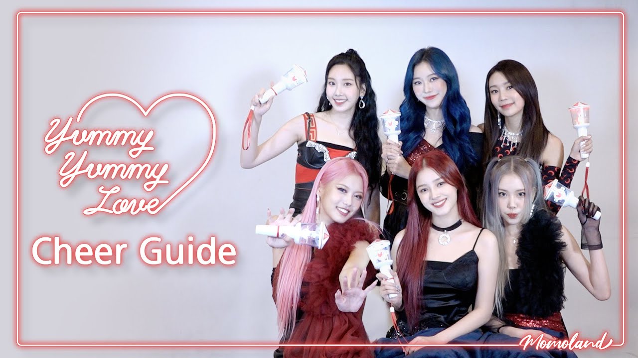 MOMOLAND X NATTI NATASHA 'Yummy Yummy Love' Cheer Guide Video - YouTube