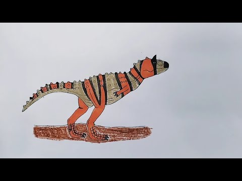 Cách vẽ khủng long Majungasaurus /How to draw Majungasaurus - YouTube