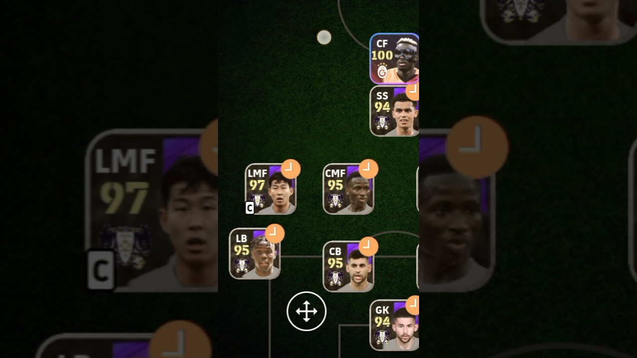 How to train Victor oshimen Galatasaray card to100 in efootball mobile ...