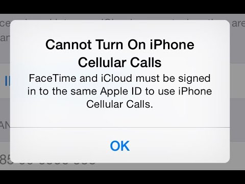 Cannot Turn On IPhone Cellular Calls - YouTube