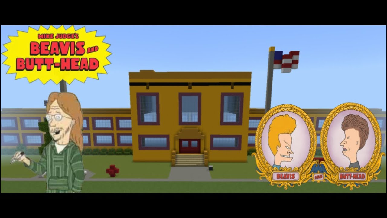 Minecraft tutorial: How to make Highland High School “Beavis and ...
