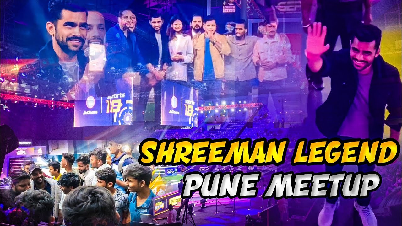 SHREEMAN LEGEND PUNE MEETUP 2023 | GEPL FINAL Global e-cricket Premier ...