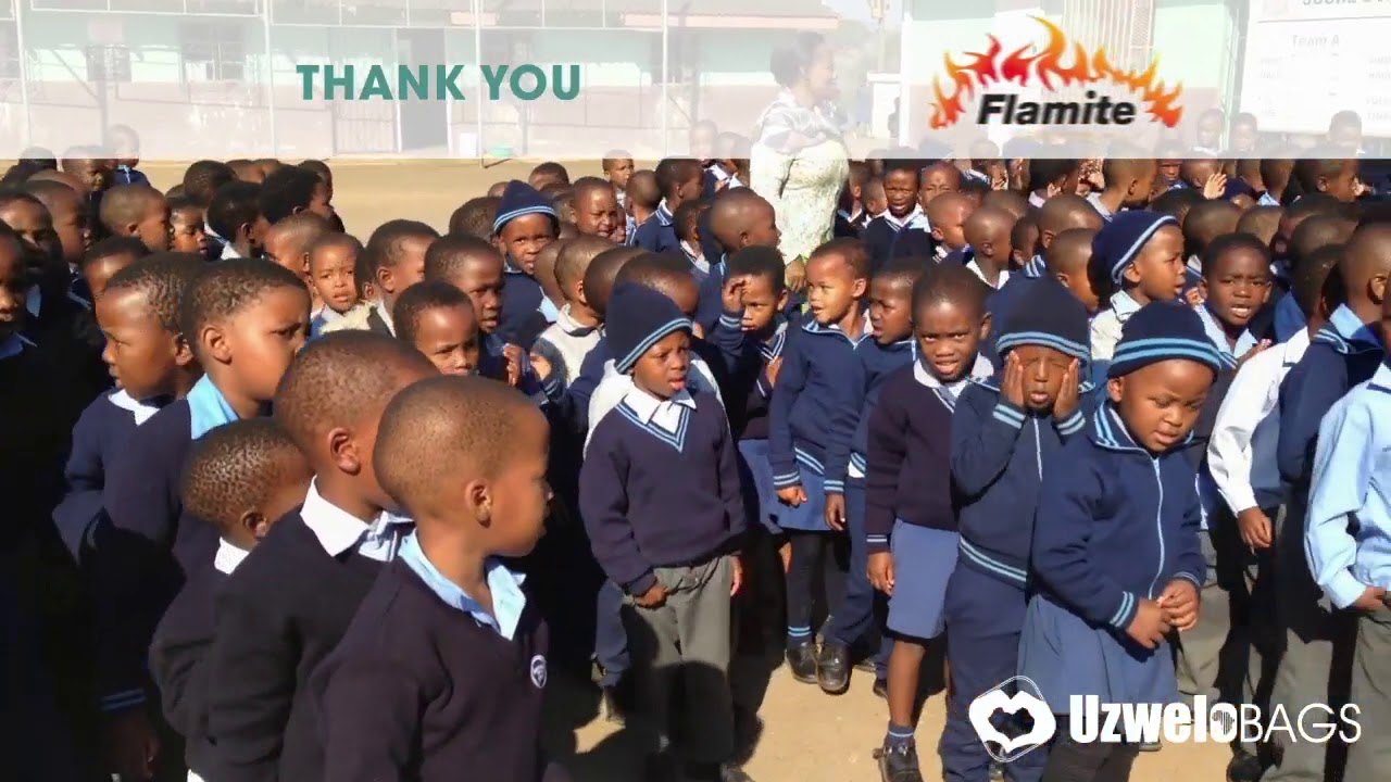 Inchanga Primary School bag handout - YouTube