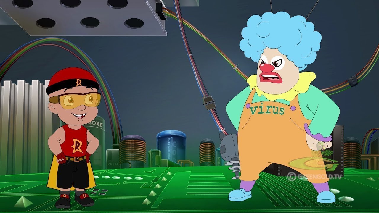 Mighty Raju saves Green Gold's Studio - YouTube