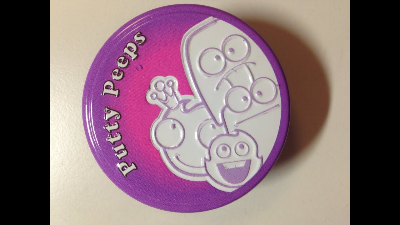 Обзор лизуна или жвачки для рук Putty Peeps - YouTube