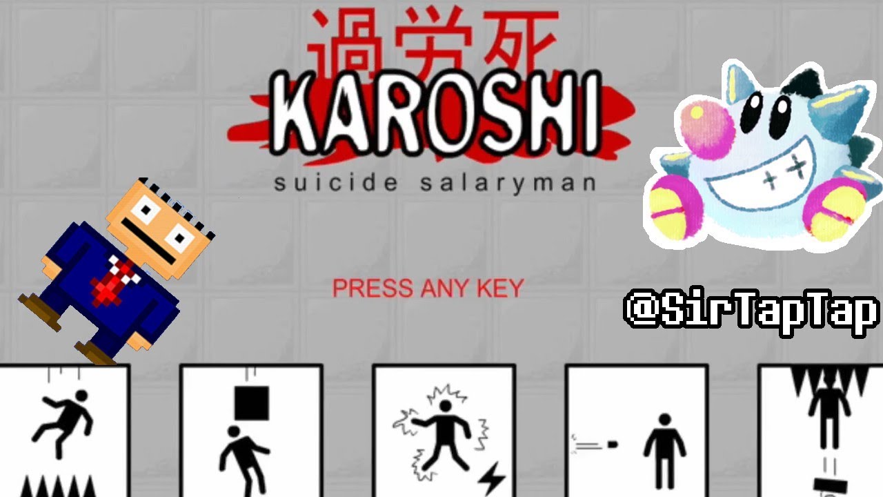 Let's Play Karoshi: Suicide Salaryman - Dying is hard! - YouTube