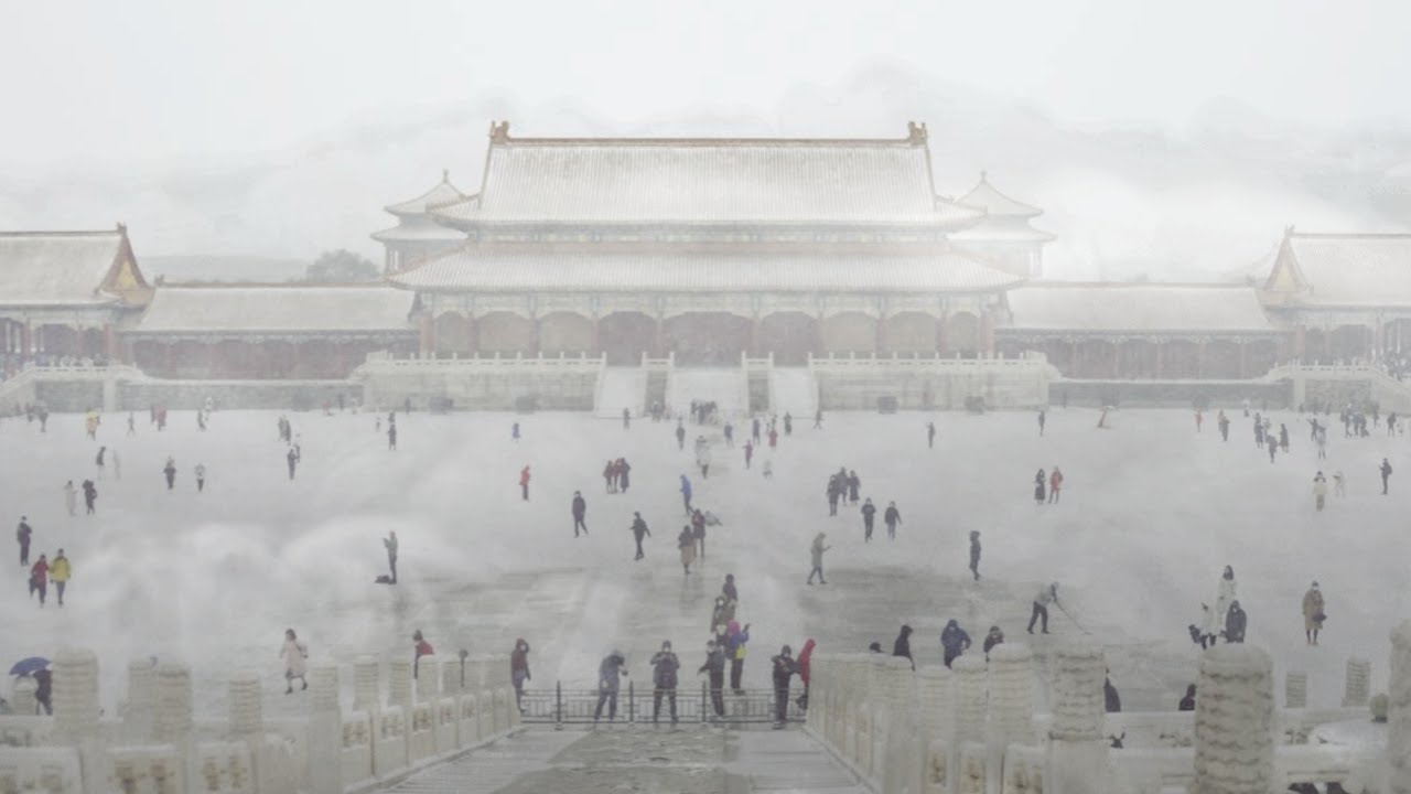 Heavy snow strikes China 2023! Snow storm in Shenyang city, Liaoning ...