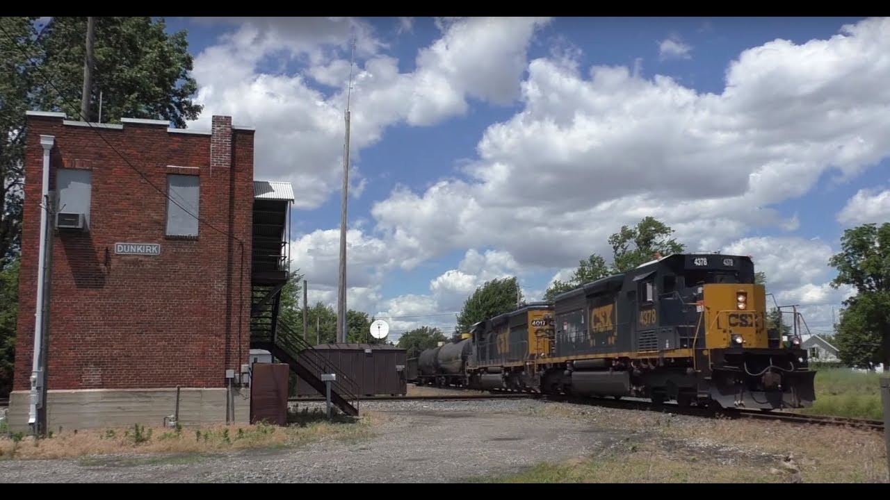 Trains at Dunkirk Tower - YouTube