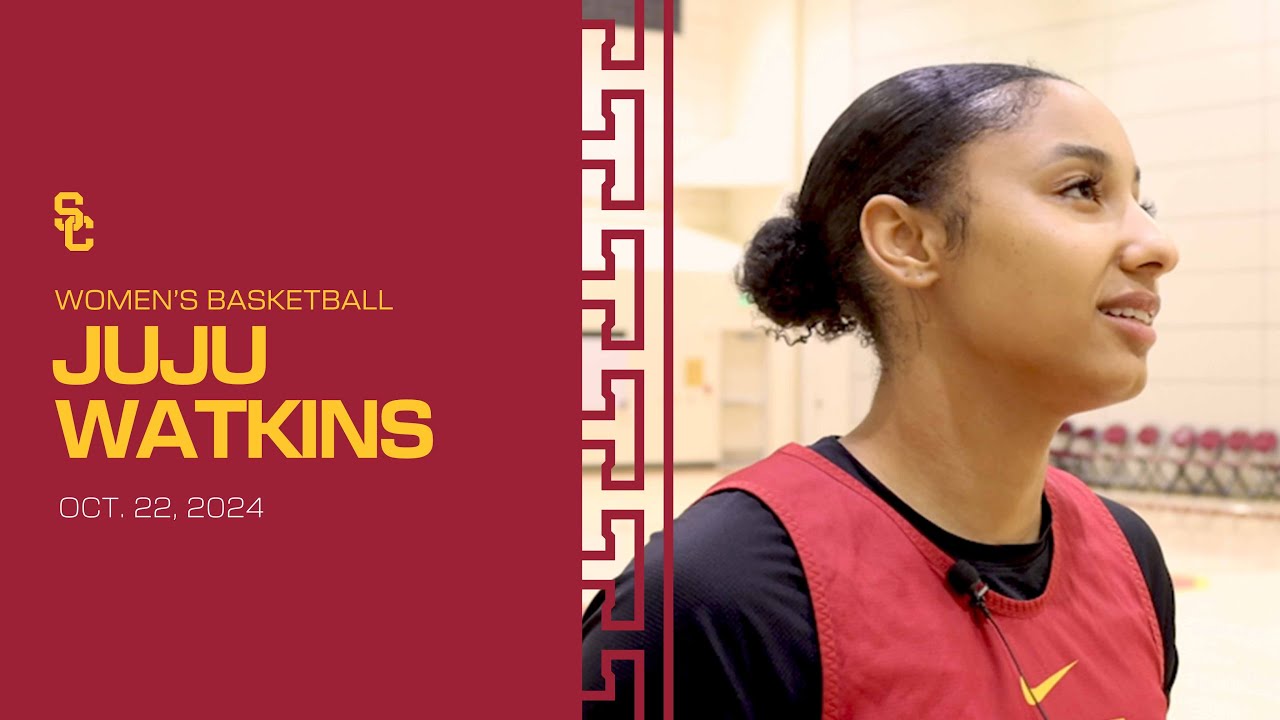 USC WBB’s JuJu Watkins | Preseason Practice Media Availability - YouTube