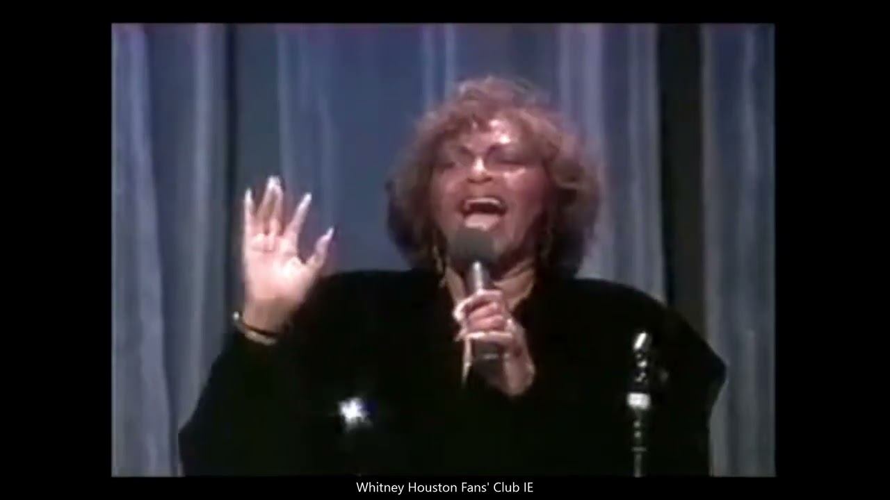Whitney, CeCe and BeBe Winans presents award for Cissy 1990 - YouTube