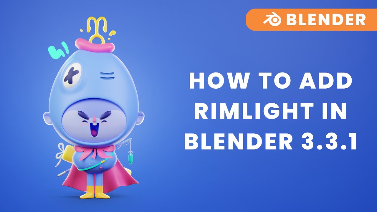 Blender Tutorial : Add Rim light without Spilling on to the Background ...