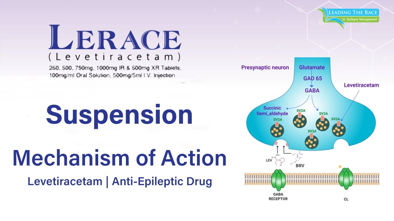 Lerace Suspension – Levetiracetam MOA for Pediatric Seizure Control ...