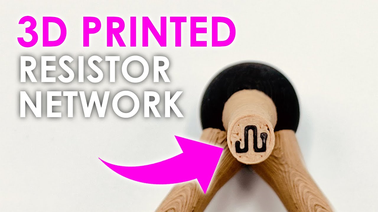 3D Printing Resistors, Fibers & Coffee - Utility Research Lab - YouTube