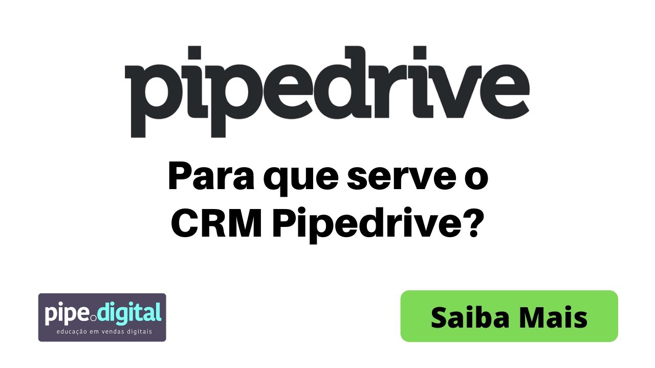 Para que serve o CRM Pipedrive? - YouTube