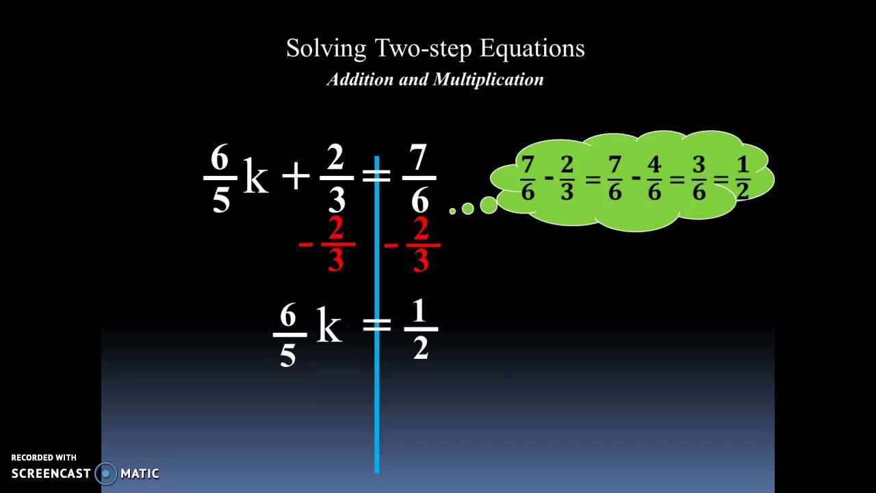 Solving Equations Tutorial - YouTube