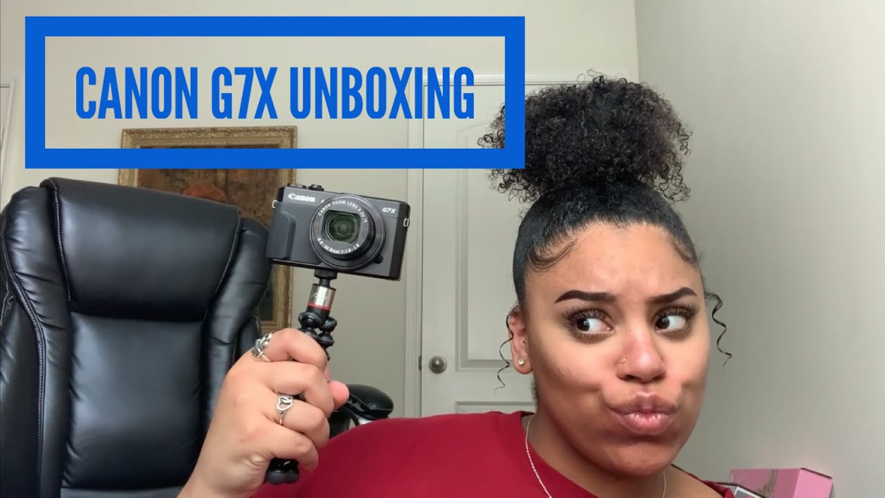 CANON G7X MARK ii UNBOXING - YouTube