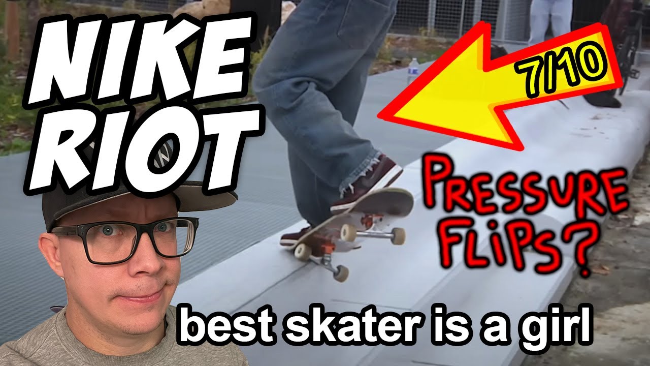 Nike SB Riot Skateshop REVIEW: PRESSURE FLIP!? #skateboarding - YouTube