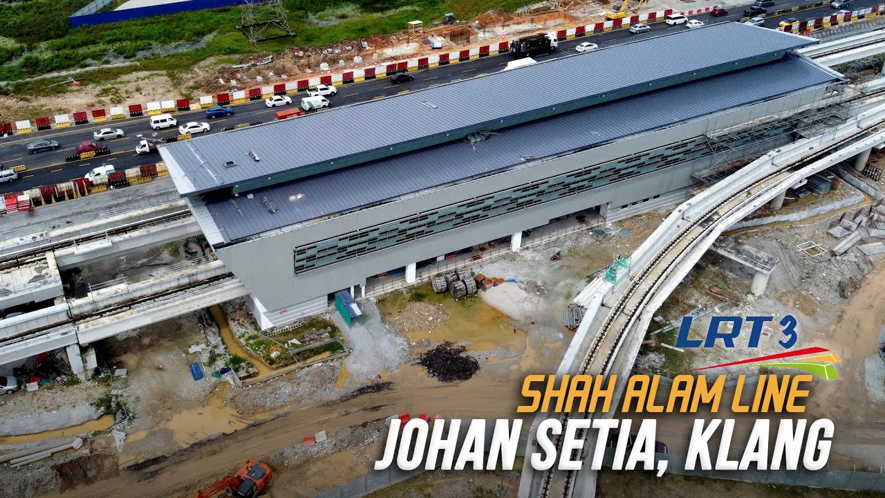 LRT3 Johan Setia, Jalan Klang-Banting, Klang (Shah Alam Line Station ...