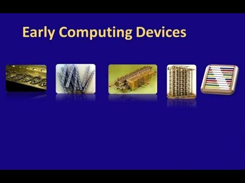 Early Computing Devices|| Computer Science|| Class 11 - YouTube