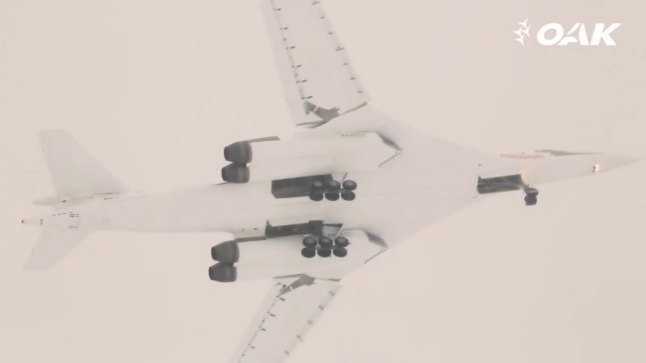 The first flight of Tu-160M2. Ту-160М2 первый полёт. - YouTube
