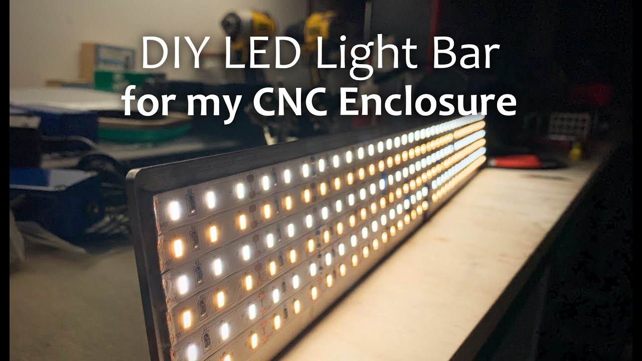 Making the Ultimate Studio Lights for my CNC Enclosure - #154 - YouTube