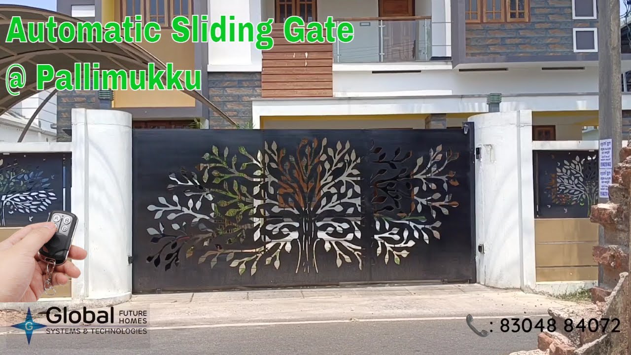 Automatic Sliding Gate installed at Vendermukku, Pallimukku | Gate ...