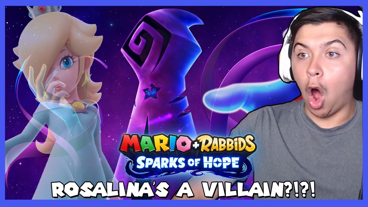 Rosalina's a Villain!?!? - Mario + Rabbids Sparks of Hope Story Trailer ...
