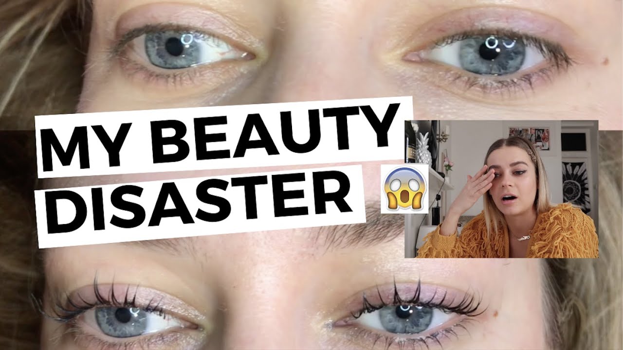 I NEARLY LOST ALL MY EYELASHES - YouTube