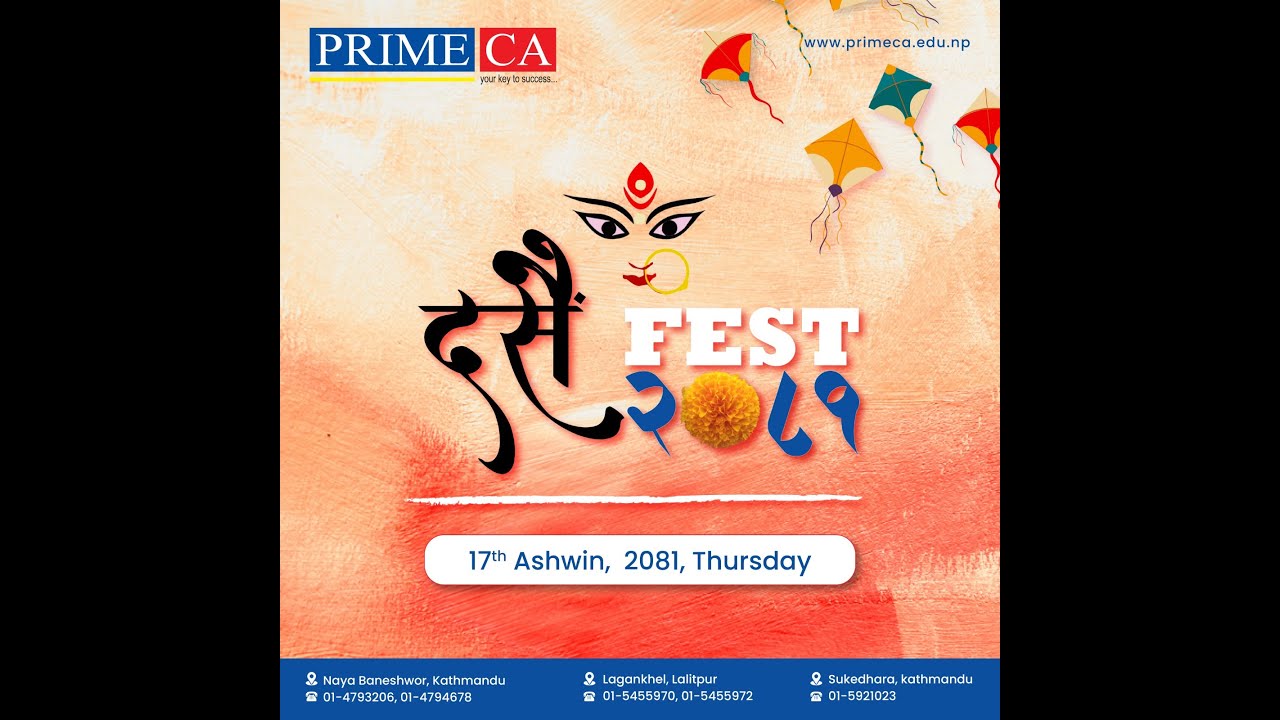PRIME CA Dashain Fest 2081 - YouTube