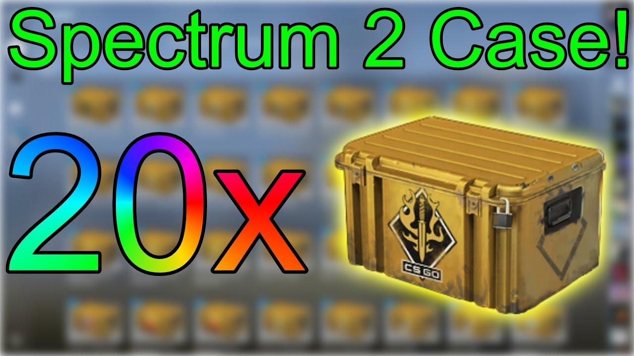 CS:GO Case Opening! 20x Spectrum 2 Case! rip money or ez? :S - YouTube