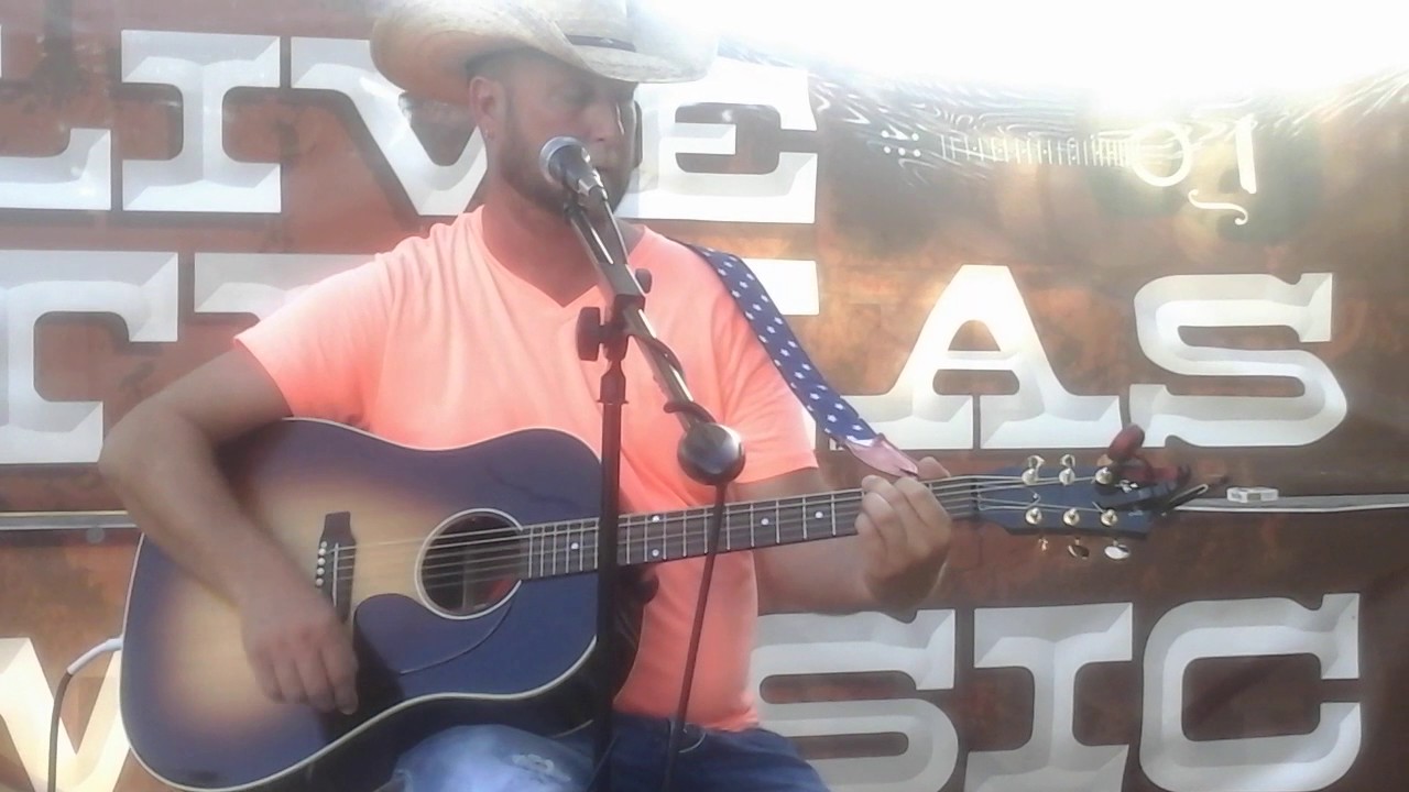 Caleb Haynes singing cover song by Clay Walker She won't be lonely long ...