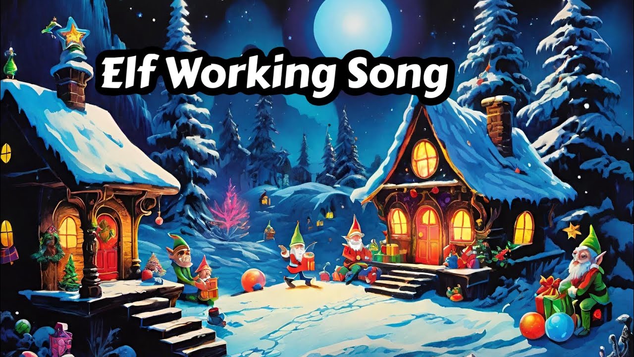 Elf Working Song - An Original AI Christmas Song - No Copyright Music ...