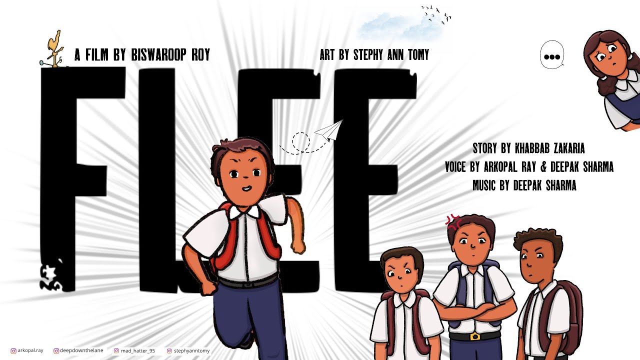 FLEE | A Motion Comic Short Film - YouTube