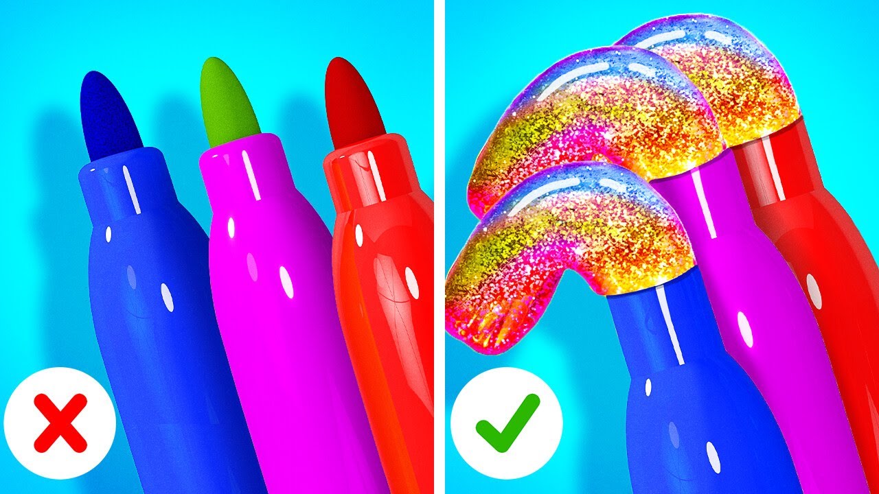 Amazing Art Hacks and DIY Projects || Creative Drawing Tips and ...