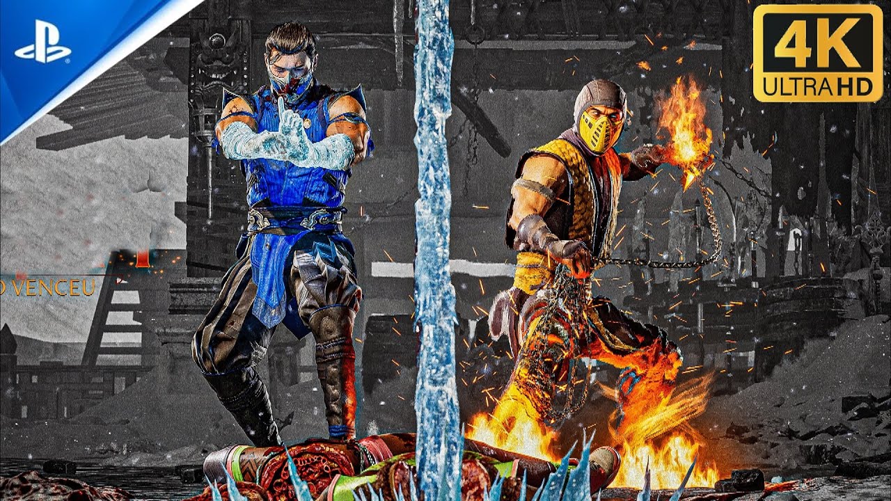 Mortal Kombat 1 | Sub Zero & Scorpion Klassic Tower - PS5 gameplay [4K ...