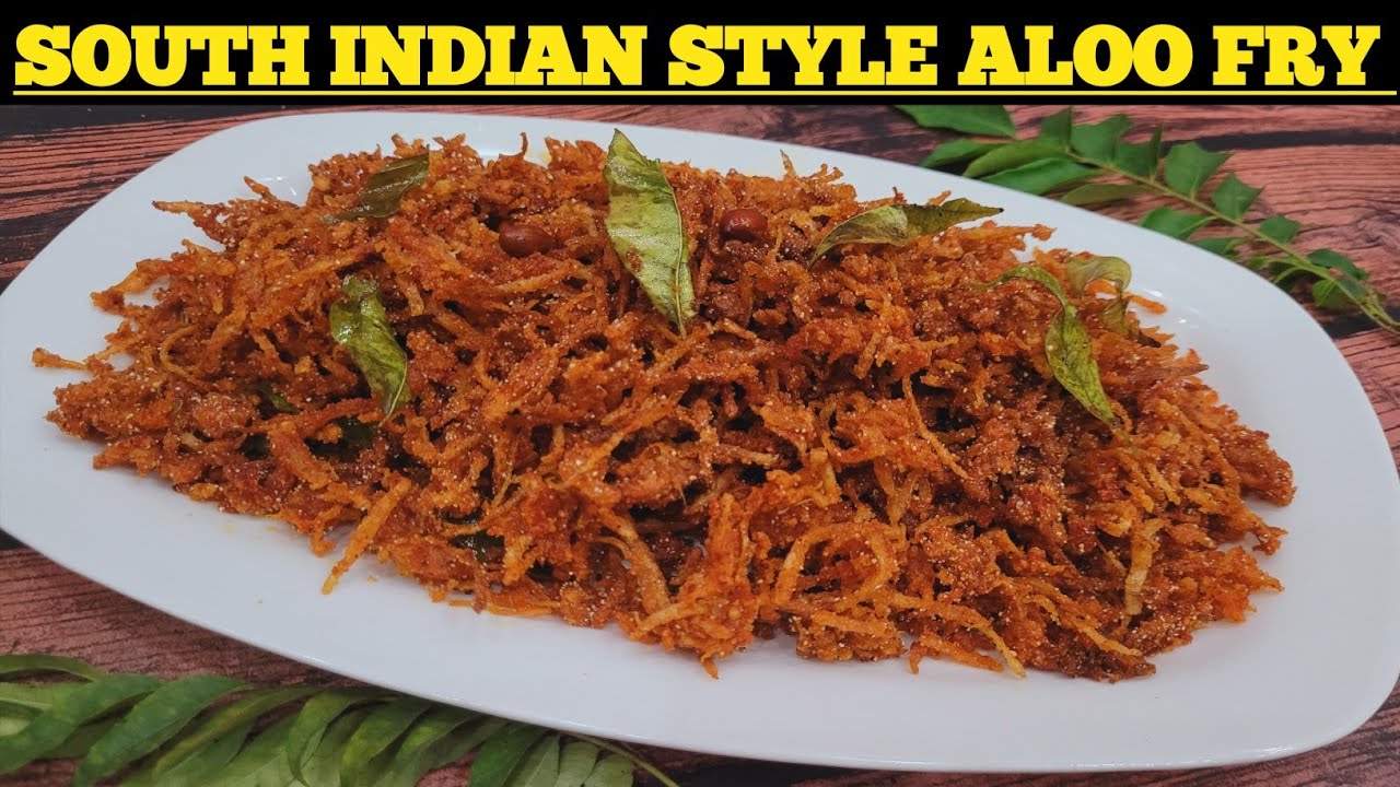 South Style Aloo Fry|Unique Crispy Aloo Fry|Aloo Bhaja|South Special ...
