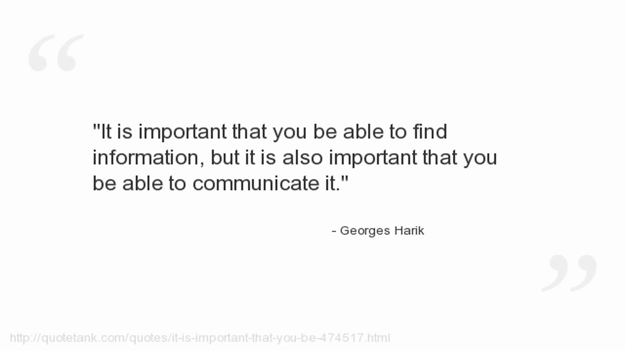 Georges Harik Quotes - YouTube