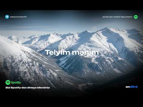 Taleyim mənim Dağlara qar düşər remix süni intellekt
