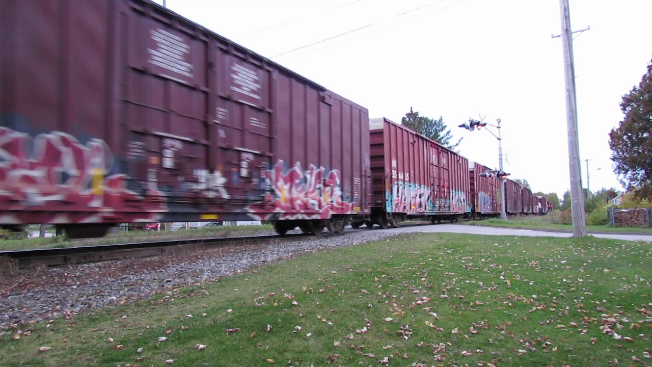 CN L58821-03 North:CN 3236(100th) at Desbiens,Qc 10/03/2019 - YouTube