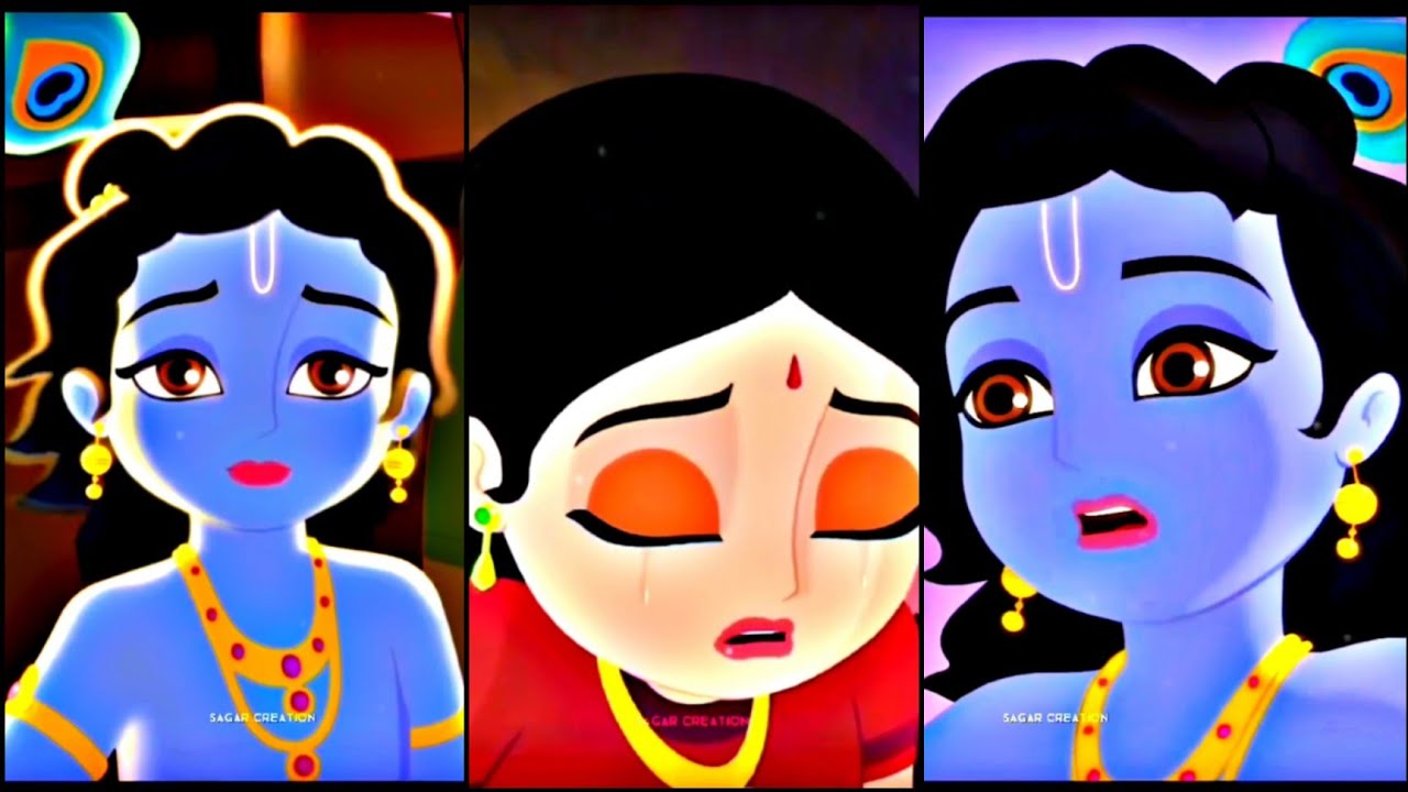 Radha Krishna Sad status | Sri Krishna leaving vrindavan | Sri Krishna ...