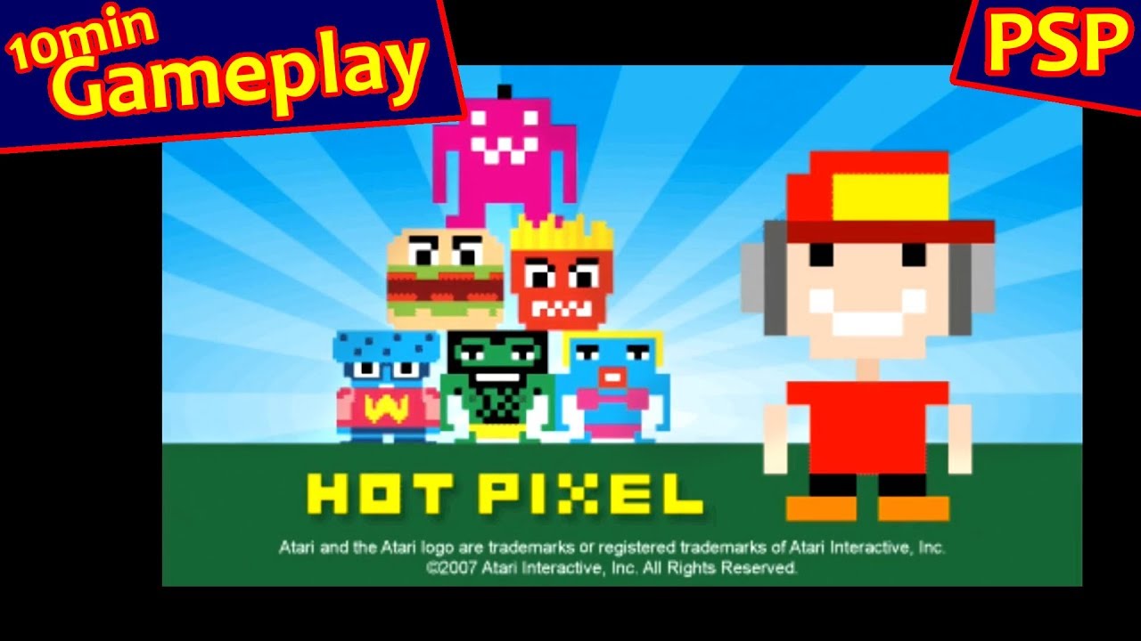 Hot Pixel ... (PSP) Gameplay - YouTube