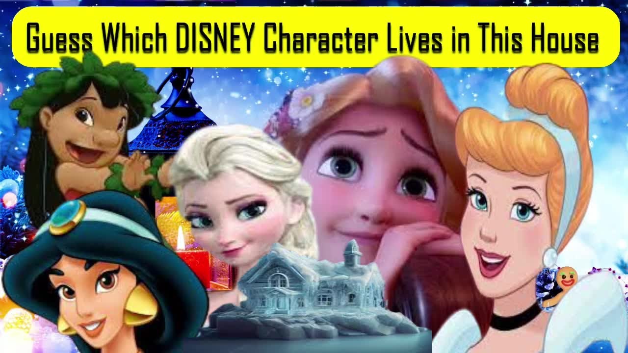 Guess which DISNEY Character Lives in this House | Disney quiz ...