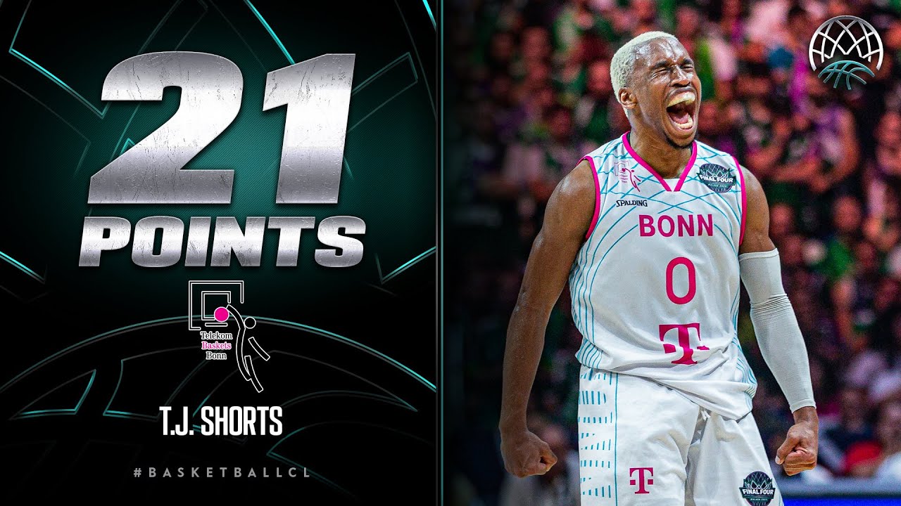 TJ Shorts dominates with 21 PTS! 🔥 | Semi Finals | Basketball Champions ...
