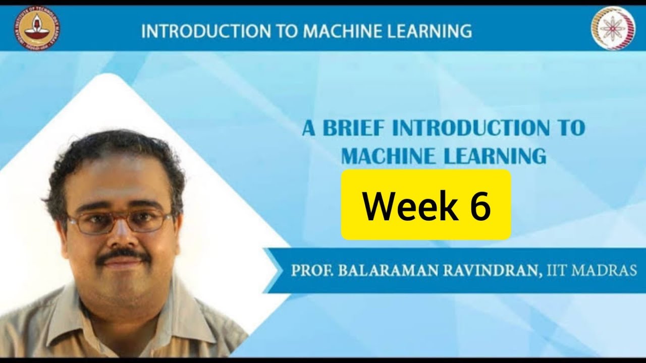 💥Introduction to Machine Learning | Week 6 Quiz | Assignment 6 Solution ...