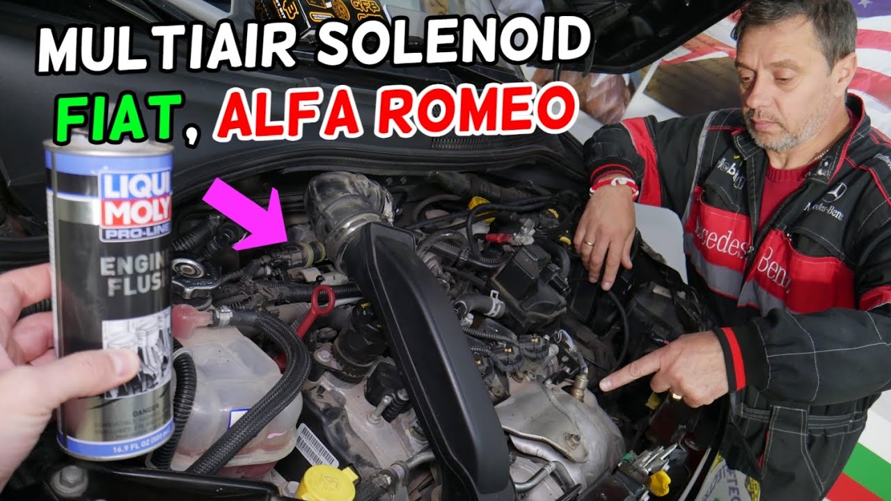 FIAT ALFA ROMEO 1 4 MULTIAIR SOLENOID REPLACEMENT, VVT SOLENOID ...