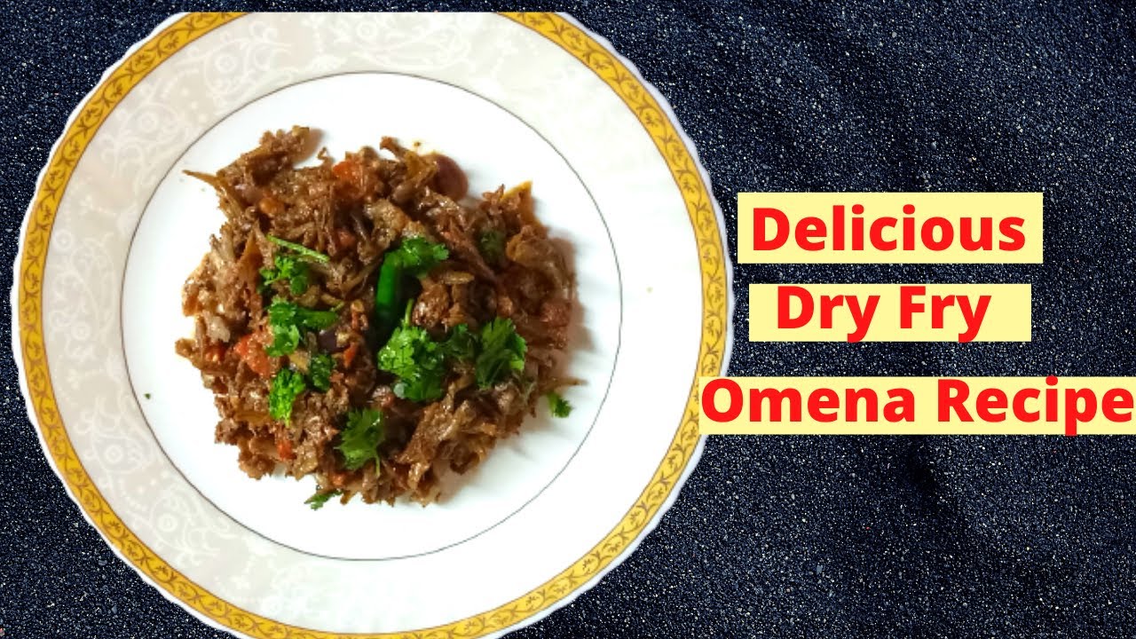 Home Cooking Video: How To Prepare Omena || Delicious Omena With No ...