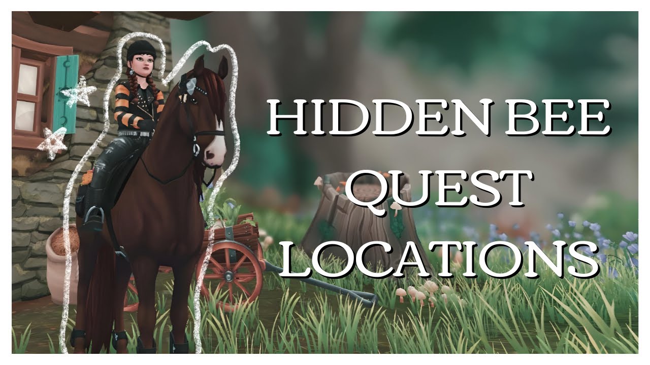Hidden Bee Quest Locations! | Star Stable Online - YouTube