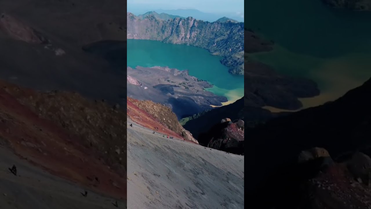 OP puncak gunung Rinjani 3726 mdpl #shorts - YouTube